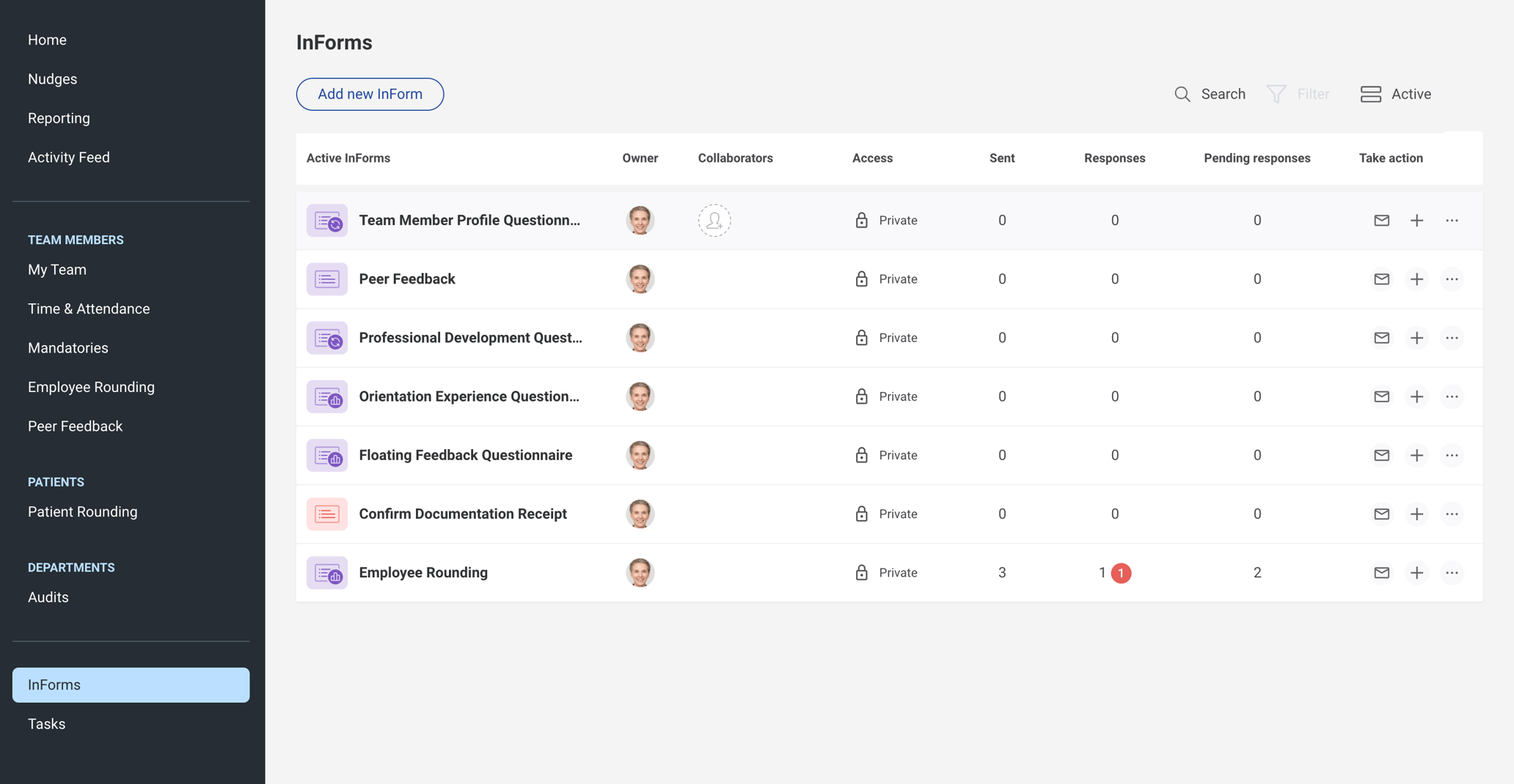 Viewing Peer Feedback Responses